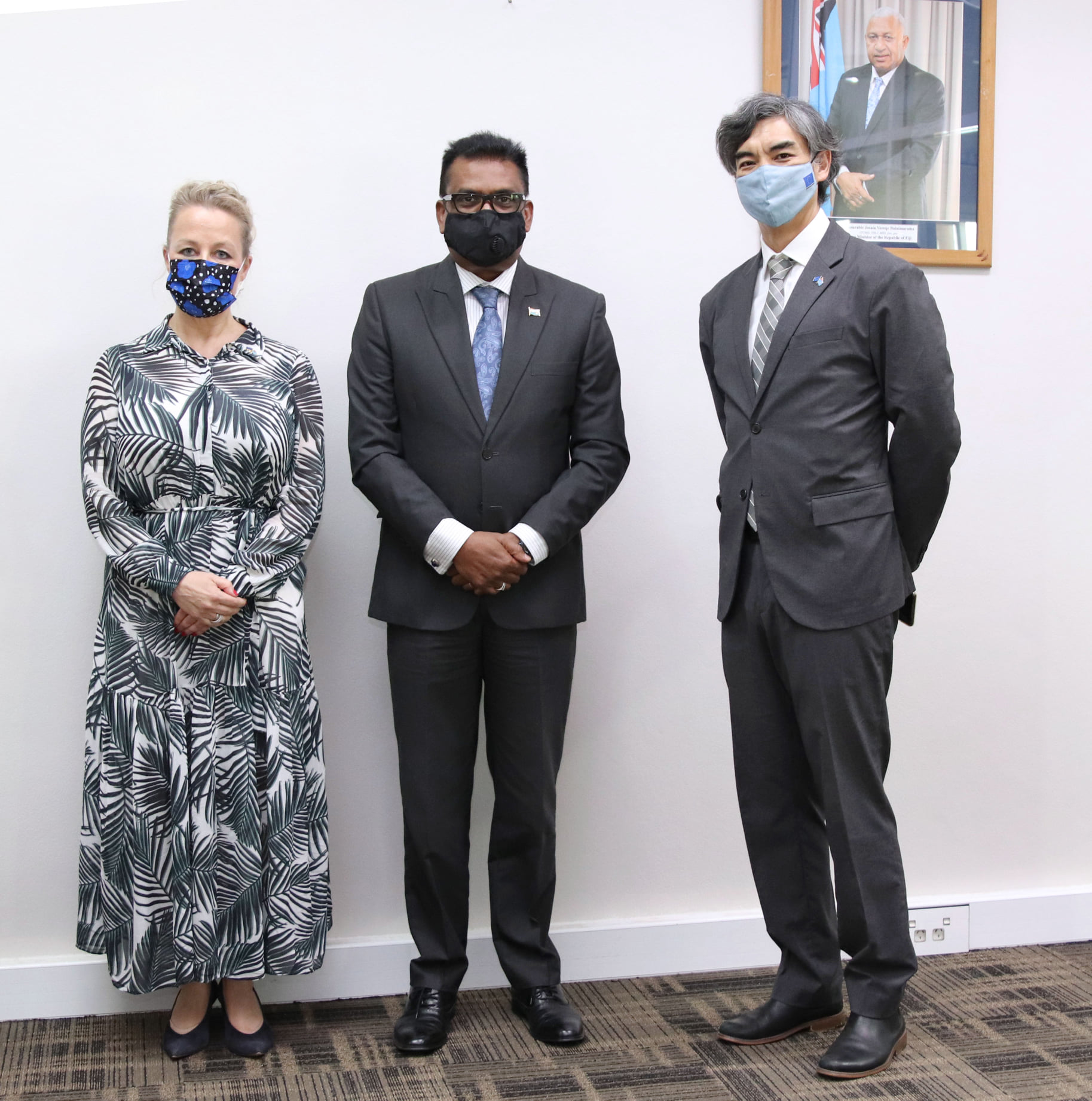 Courtesy Call From the Newly Appointed European Union Head of Political ...