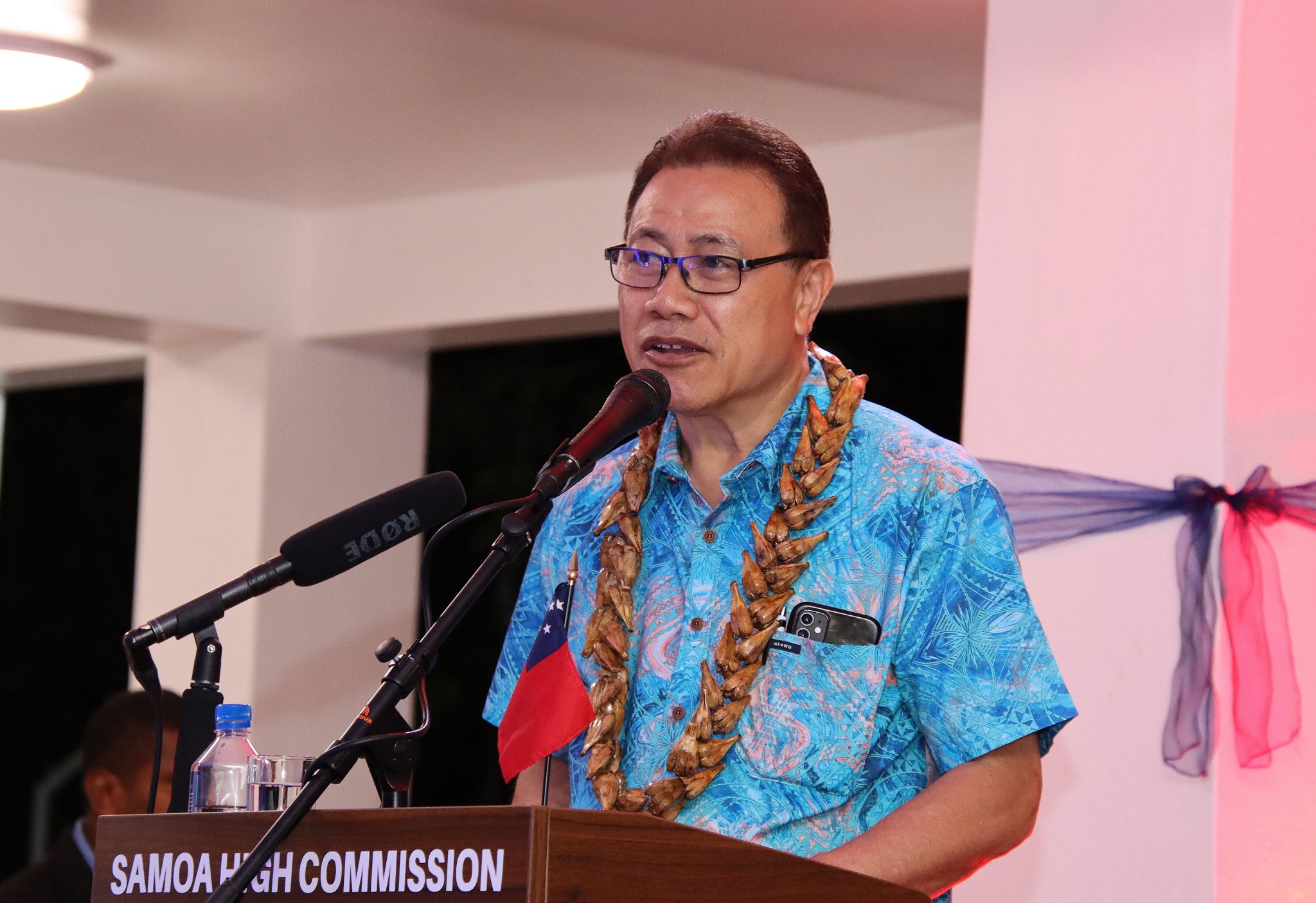 Prime Minister Officiates at the Opening of First Ever, Samoan High ...