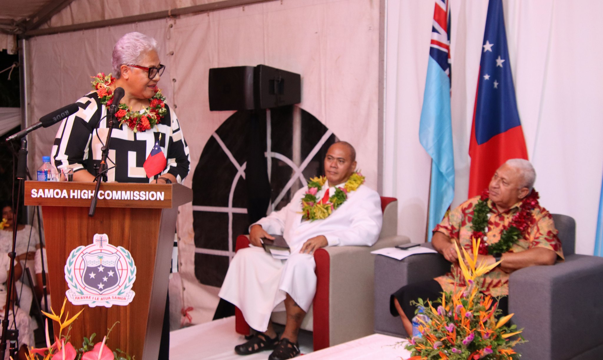 Prime Minister Officiates at the Opening of First Ever, Samoan High ...