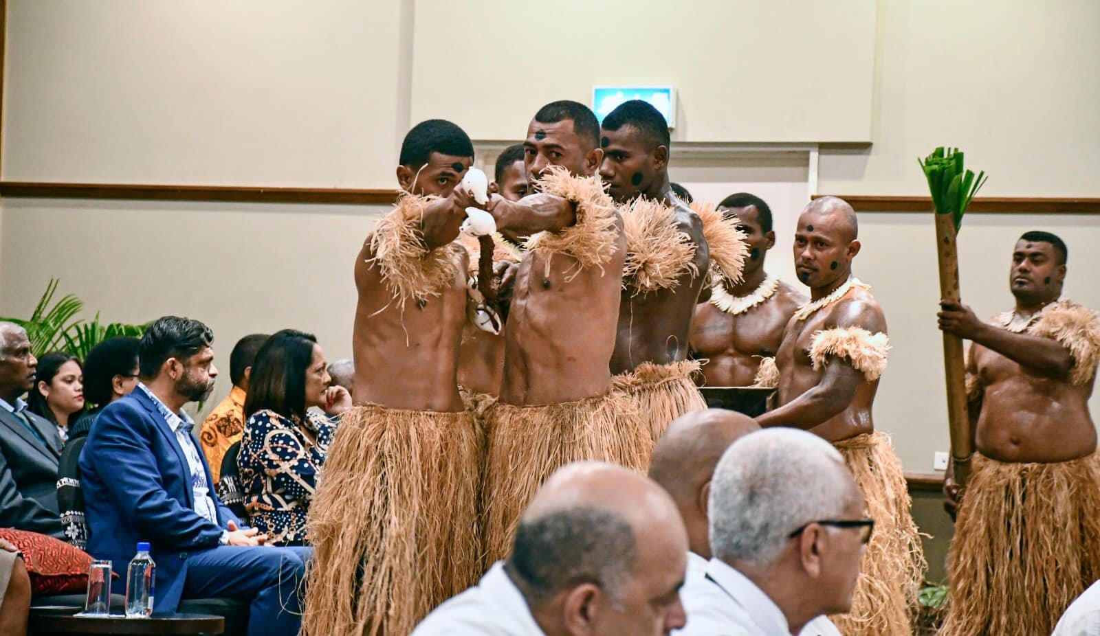 Traditional Ceremony of Welcome to the visiting of Micronesian and ...