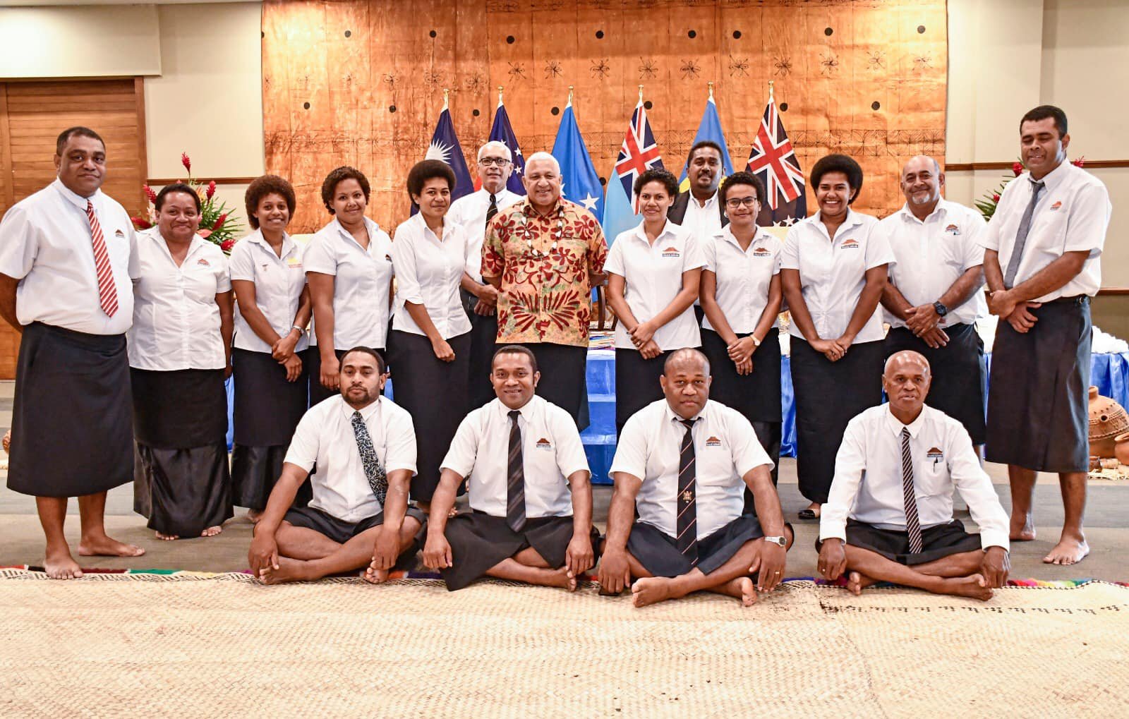 Traditional Ceremony of Welcome to the visiting of Micronesian and ...