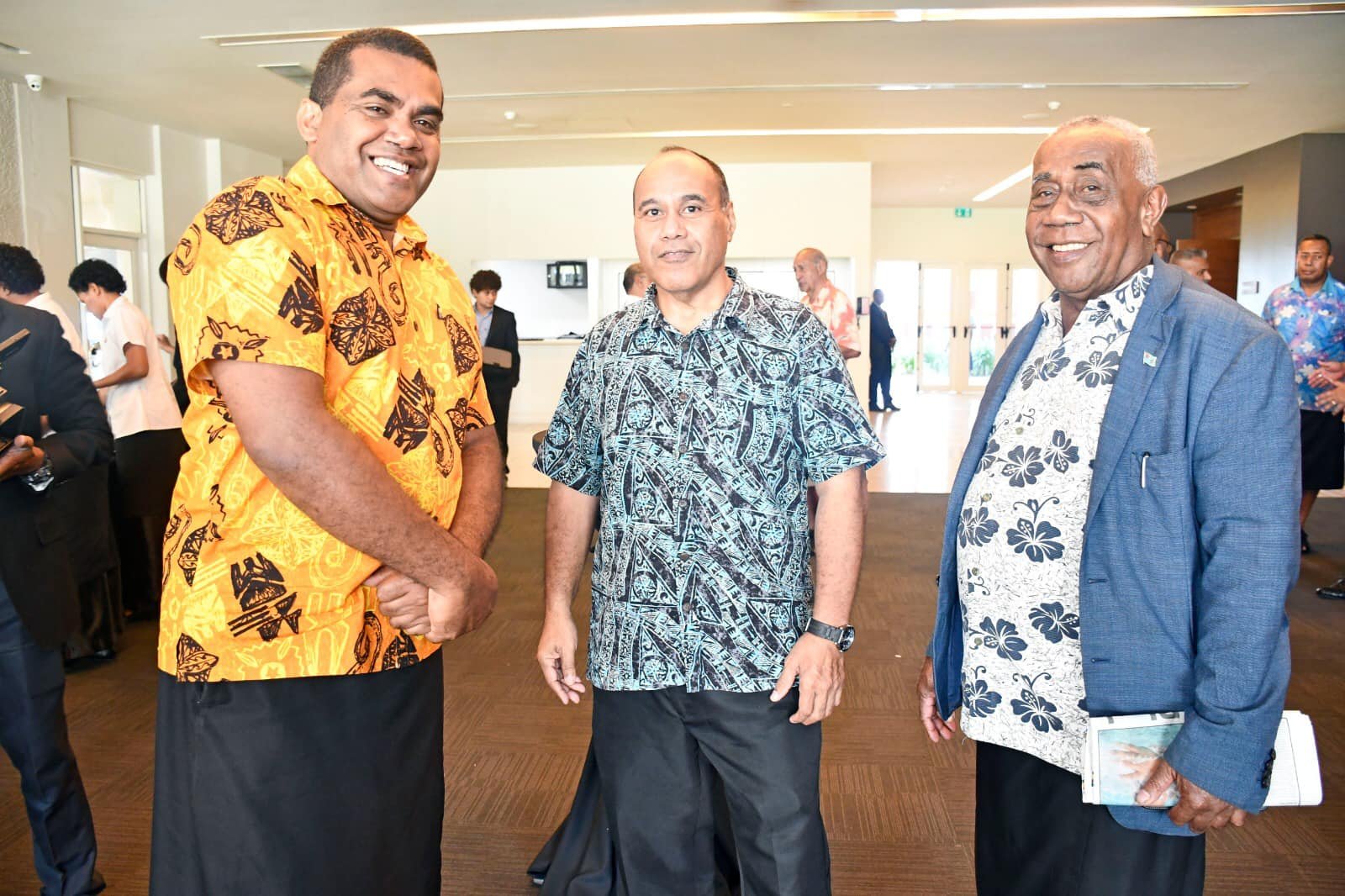 Traditional Ceremony of Welcome to the visiting of Micronesian and ...
