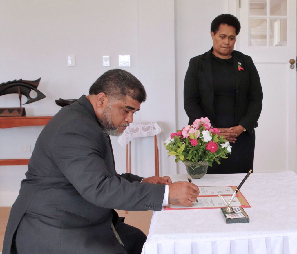Commissioning ceremony for Fiji’s new High Commissioner to Australia ...