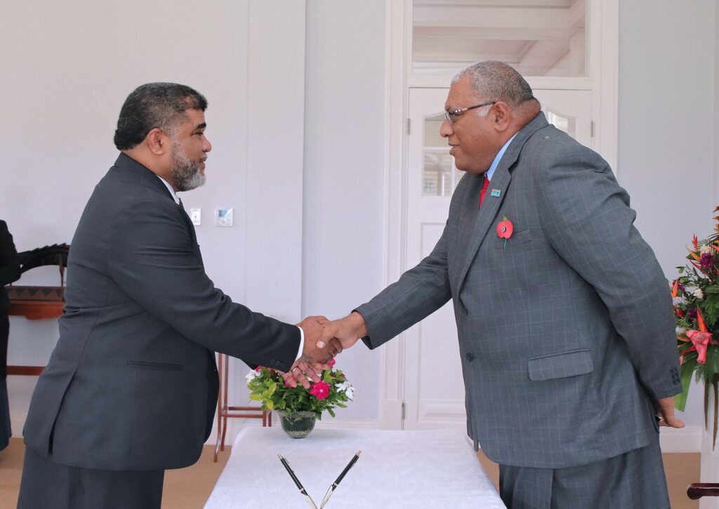 Commissioning ceremony for Fiji’s new High Commissioner to Australia ...