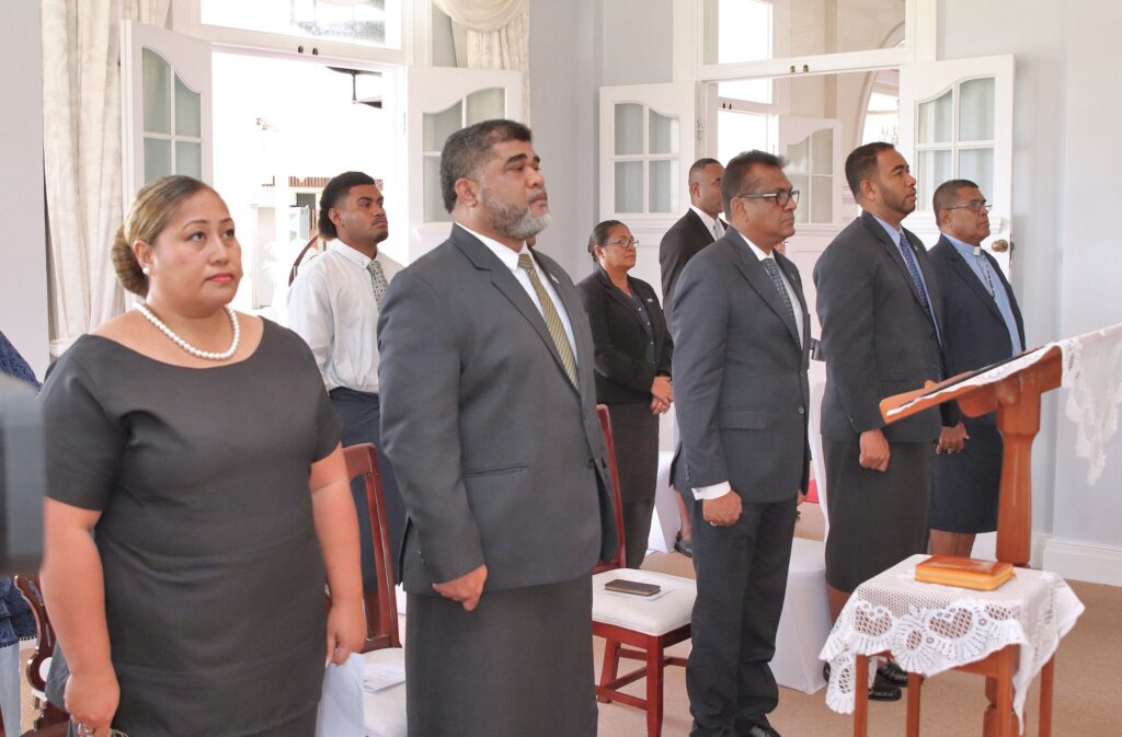 Commissioning ceremony for Fiji’s new High Commissioner to Australia ...