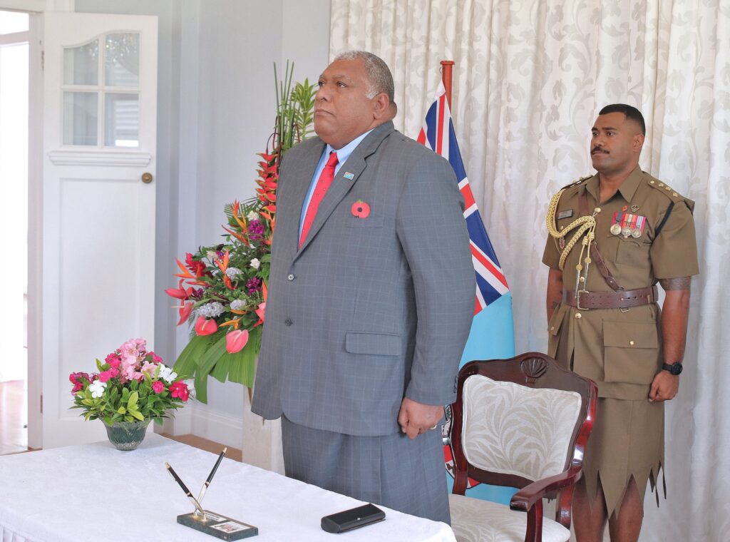 Commissioning ceremony for Fiji’s new High Commissioner to Australia ...
