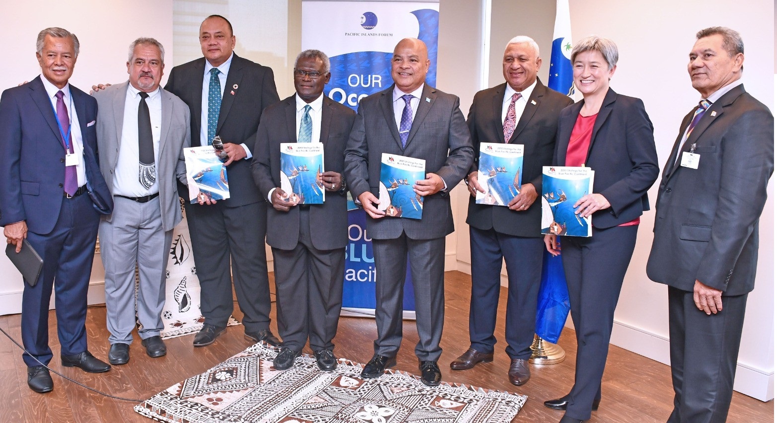 Fiji's PM launches the 2050 strategy for the Blue Pacific Continent at ...
