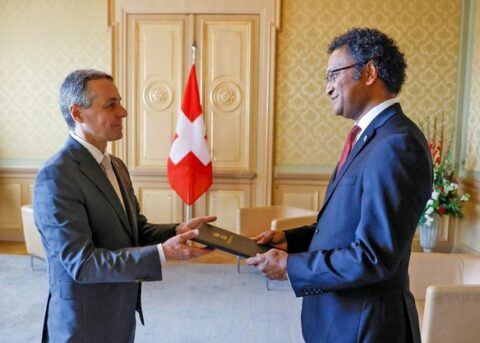 Fiji’s Ambassador Presents Credentials to The President of The Swiss ...