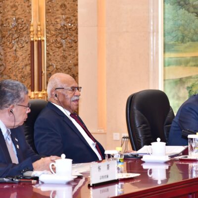 Fiji and China reaffirm commitment to strengthen bilateral relations ...
