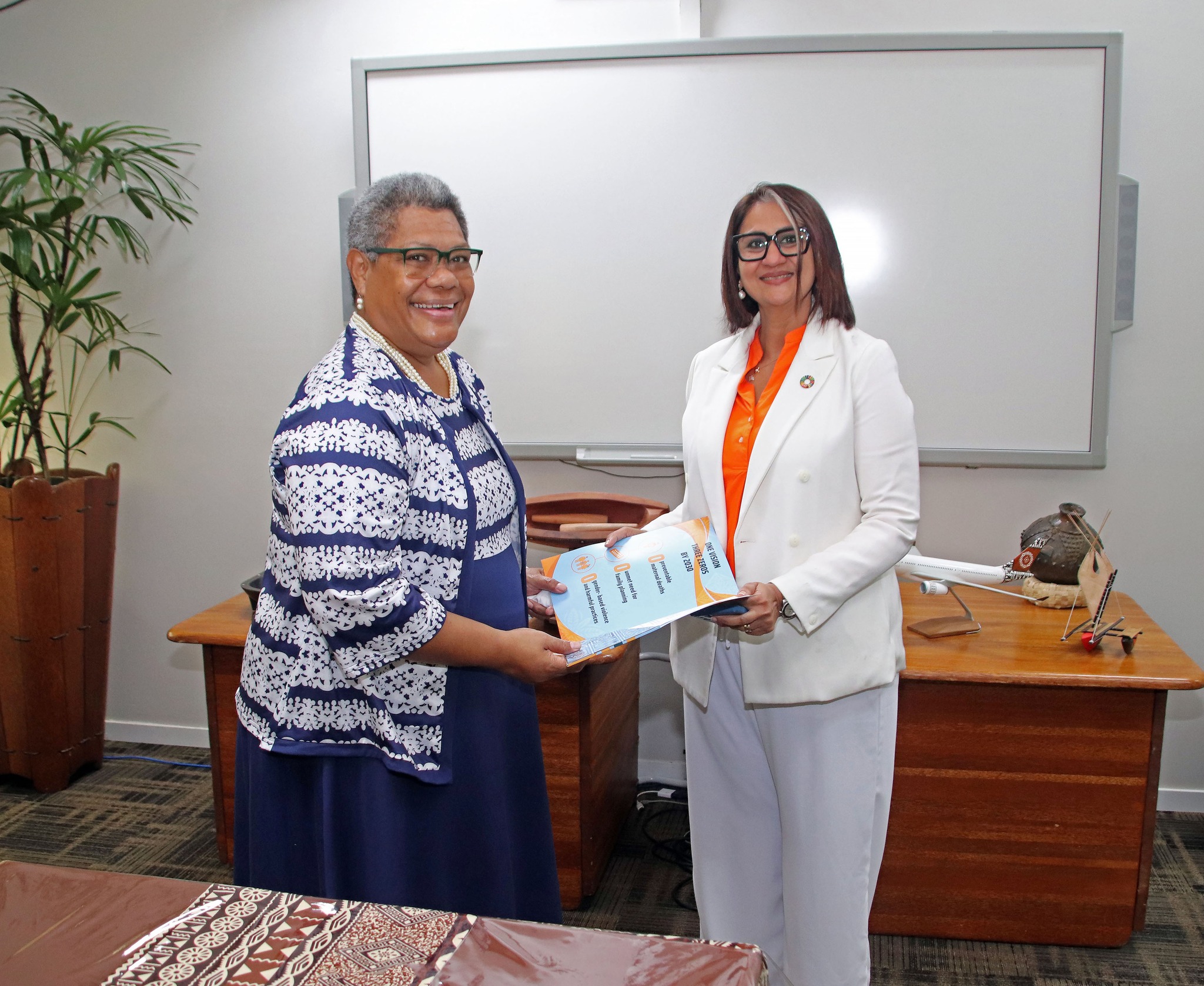 New resident representative of UNFPA pays a courtesy call to PSFA Dr ...