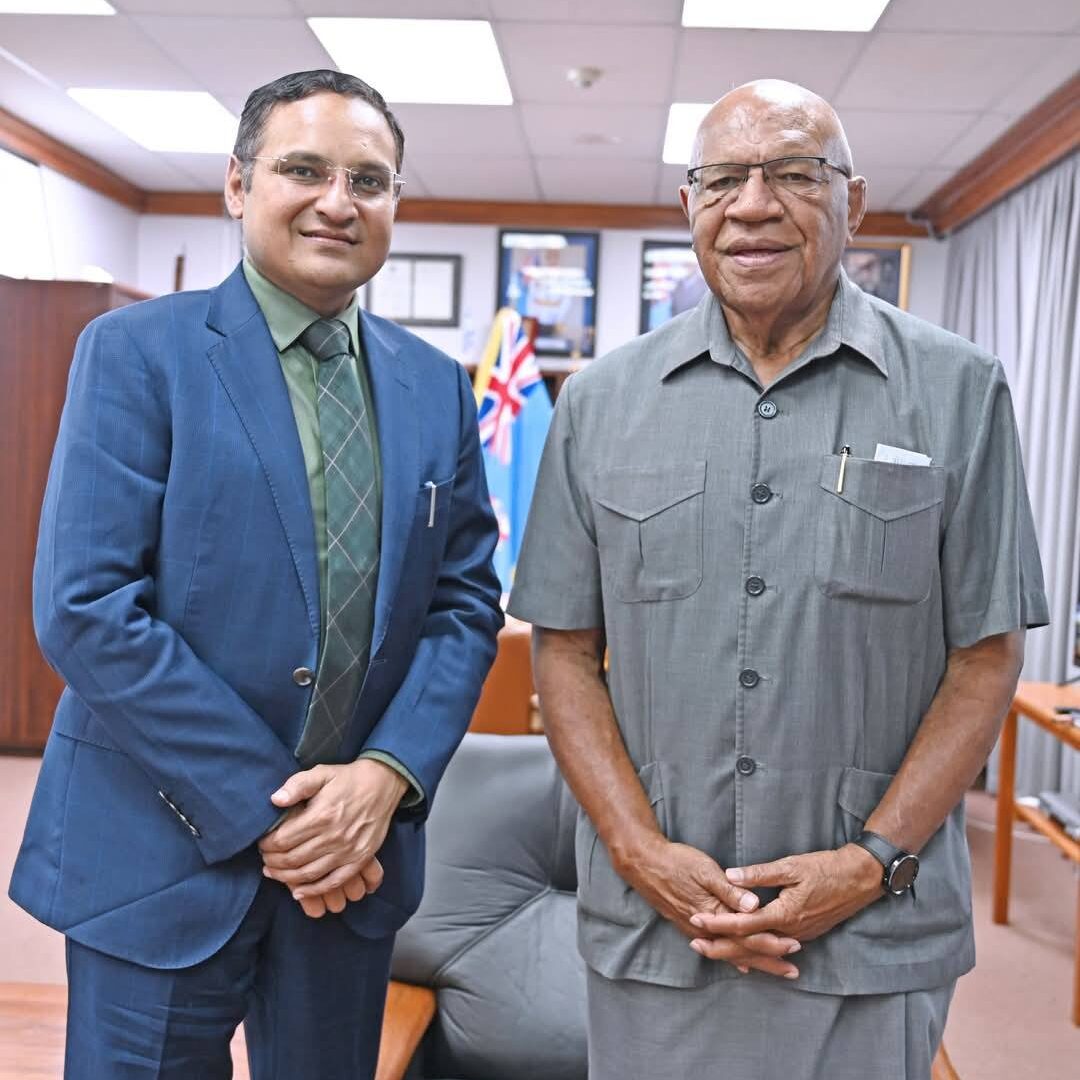 Prime Minister Rabuka receives courtesy call from the new High ...