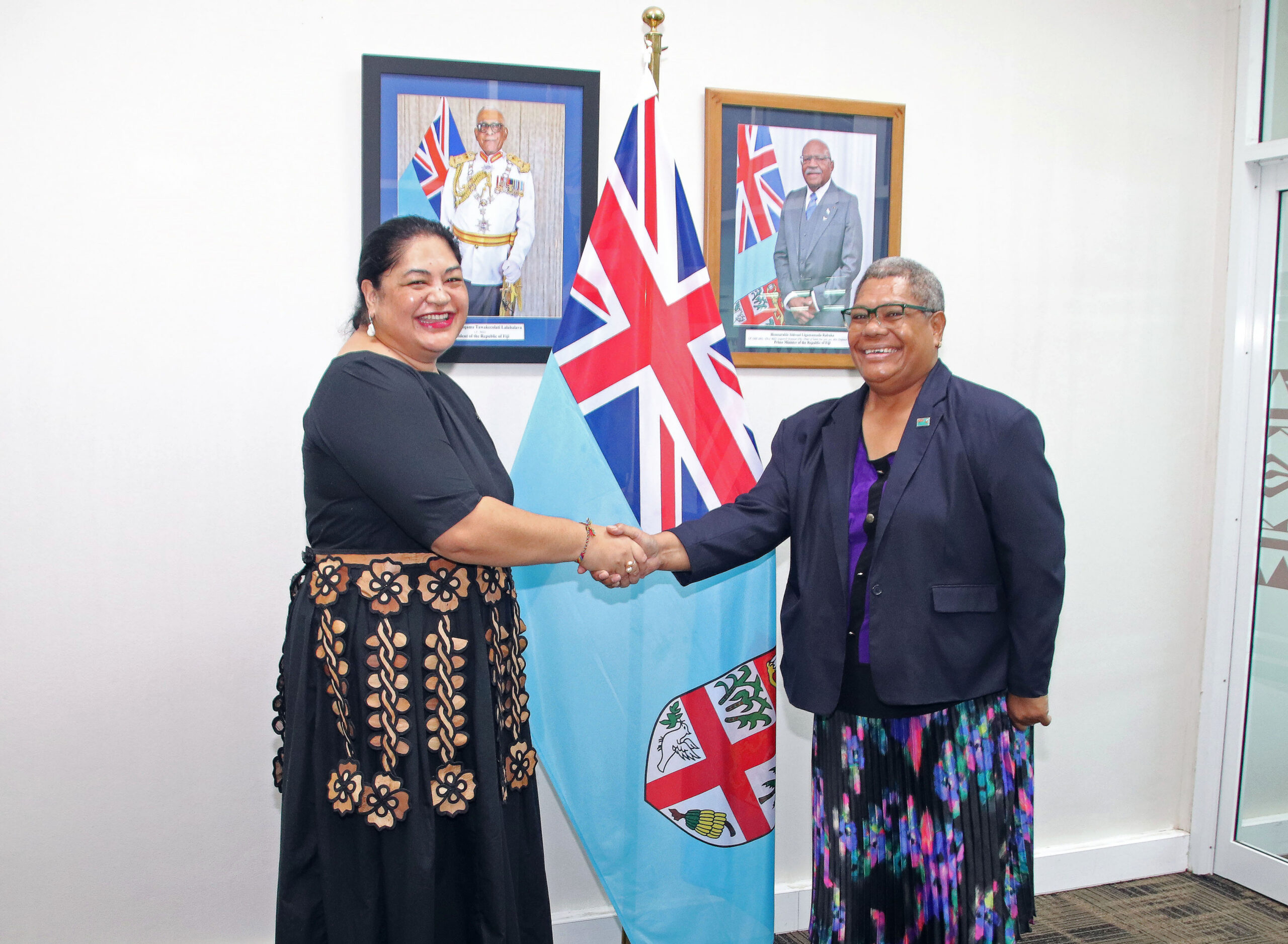 IFRC's New Head for the Pacific Presents Credentials to Dr. Taga ...