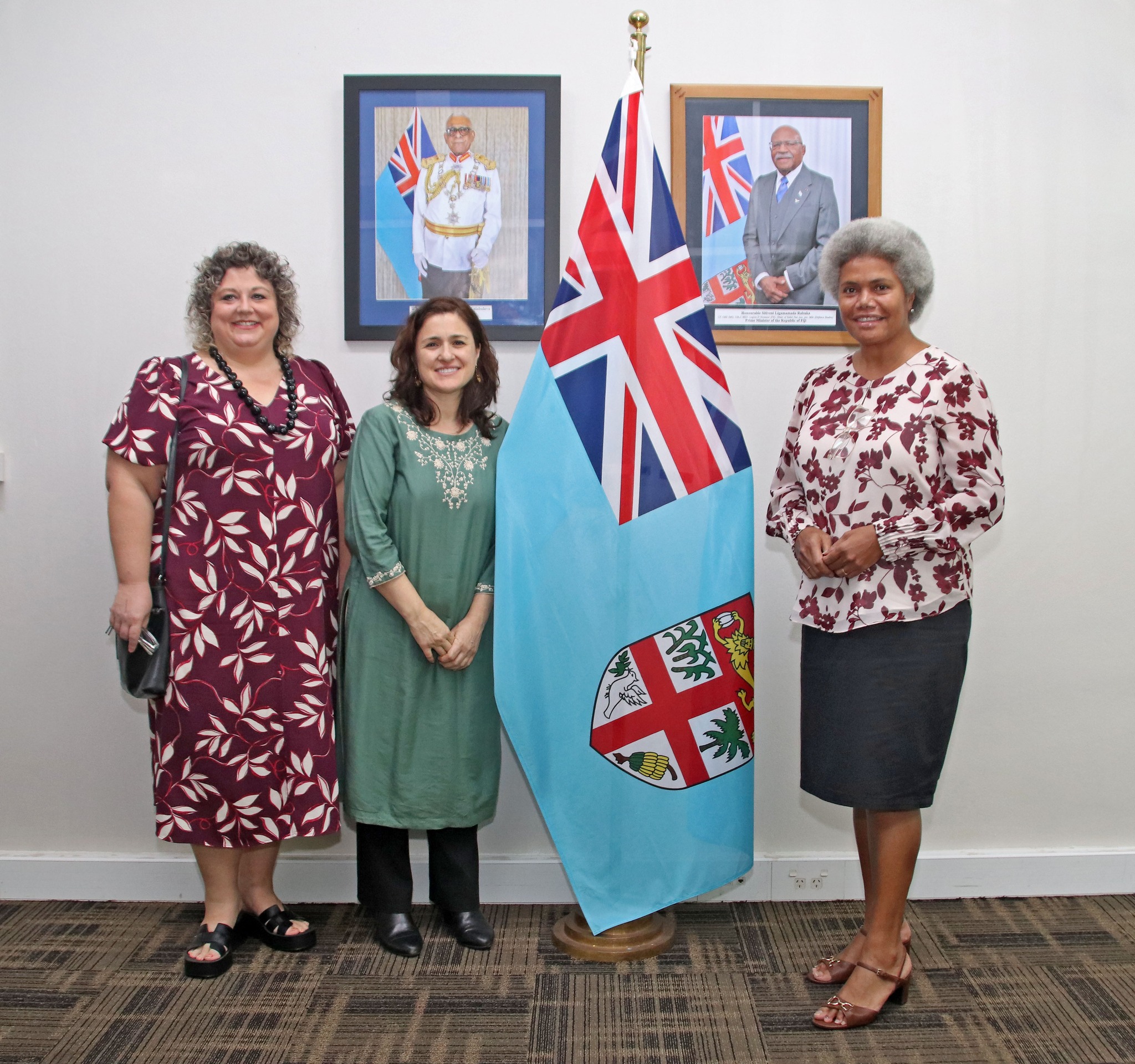 Hon. Qereqeretabua Receives Courtesy Visit from UN Women Representative ...