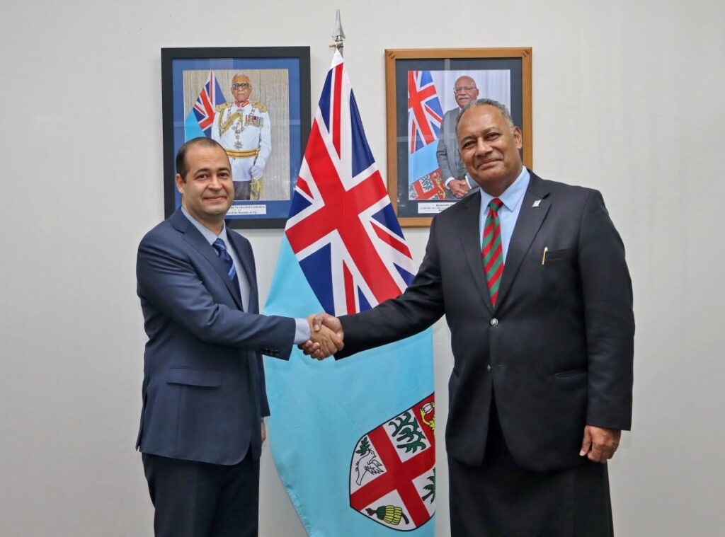 Hon. Ditoka Receives Courtesy Call From Cuban Ambassador To Fiji ...